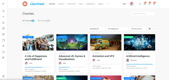 Best WordPress LMS Theme Selection | PhysCode