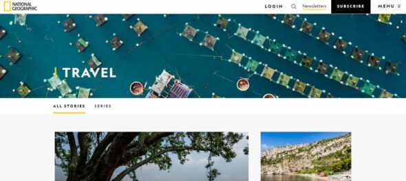 Top 10+ Inspiring Travel Website Design Examples | PhysCode